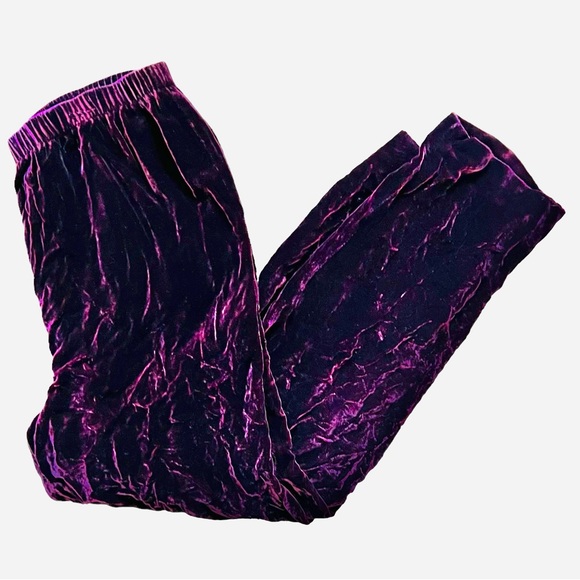 Eileen Fisher | Pants & Jumpsuits | Eileen Fisher Silk Blend Crushed ...